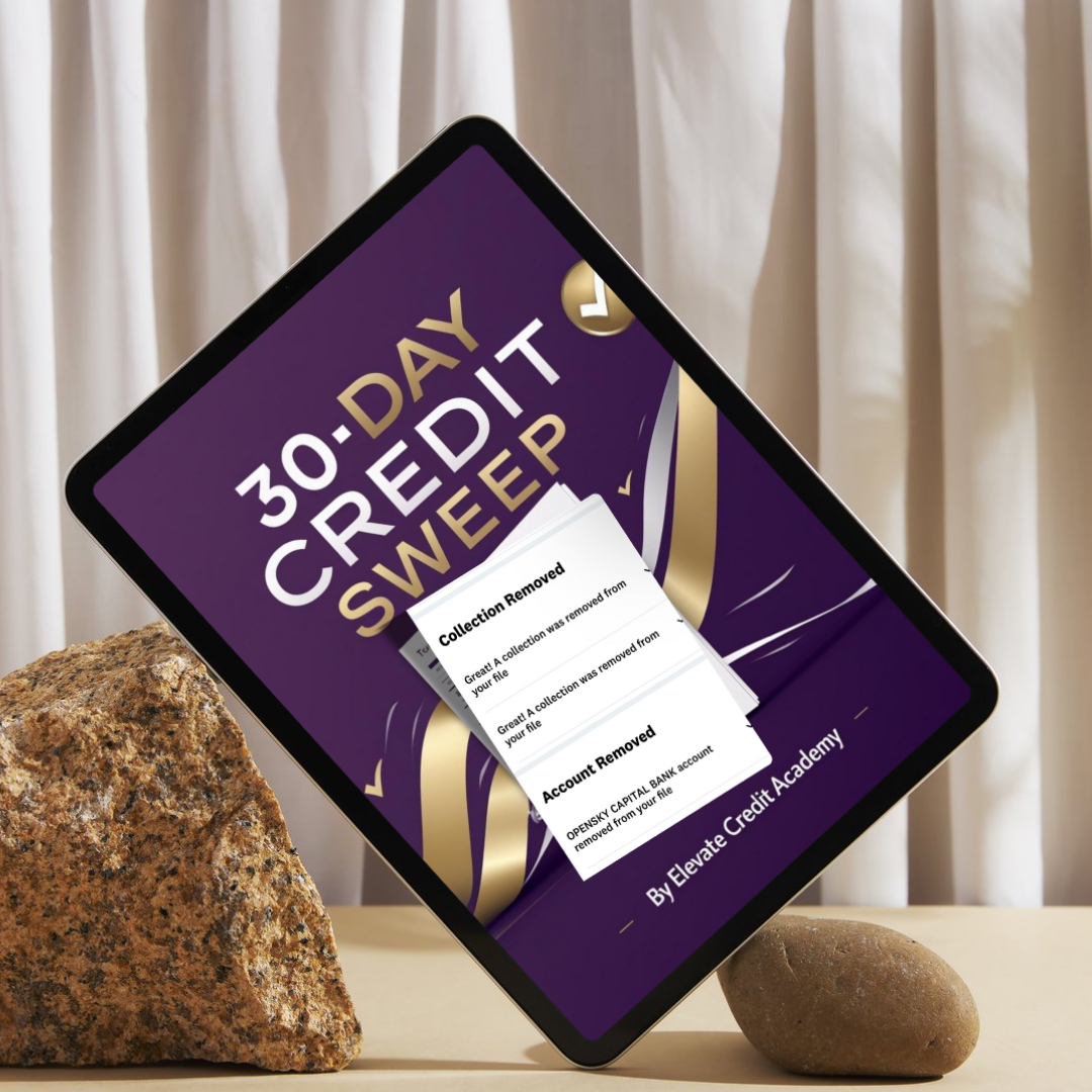 The 30 Day Credit Sweep – Elevate Credit Academy